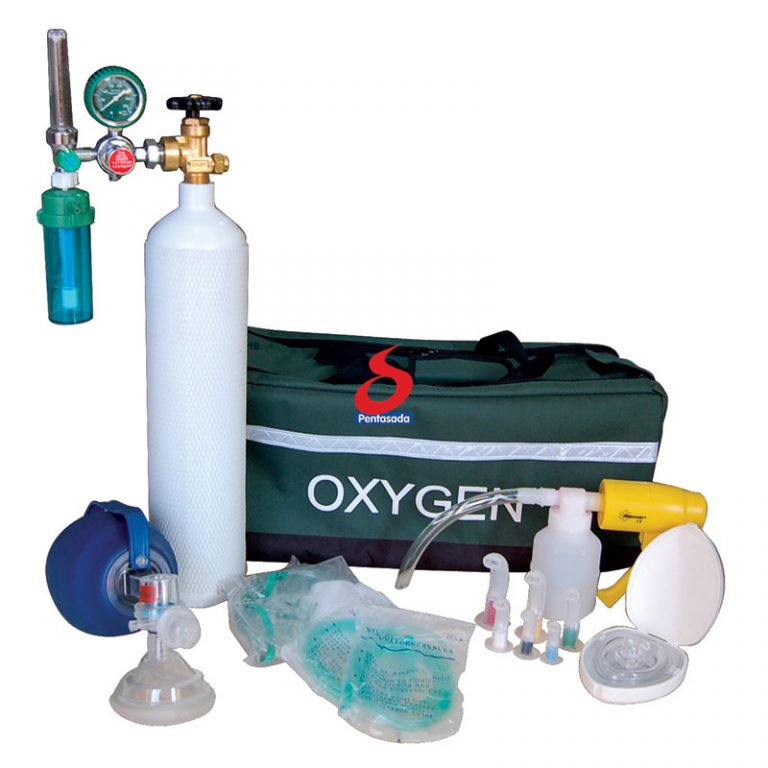 Basic Oxygen Resuscitator Kit BSS with Pentamed Oxygen Soft Case ...